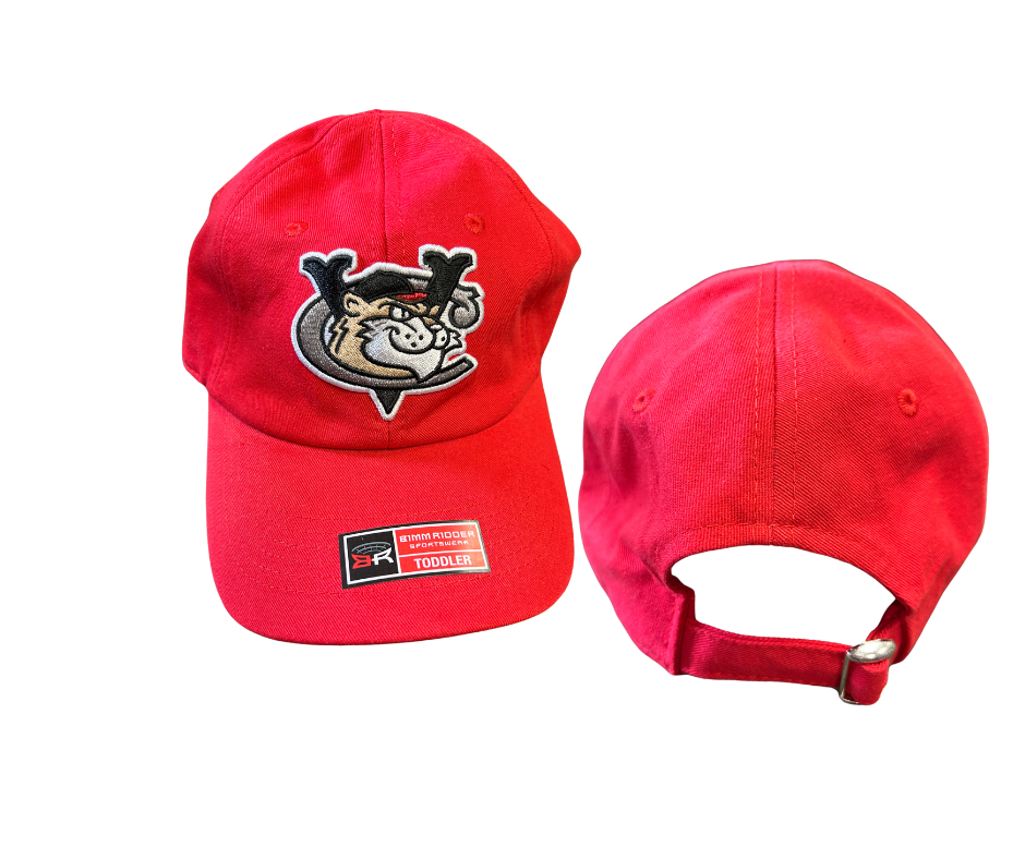 Toddler Red Adjustable Hat – Tri-City ValleyCats